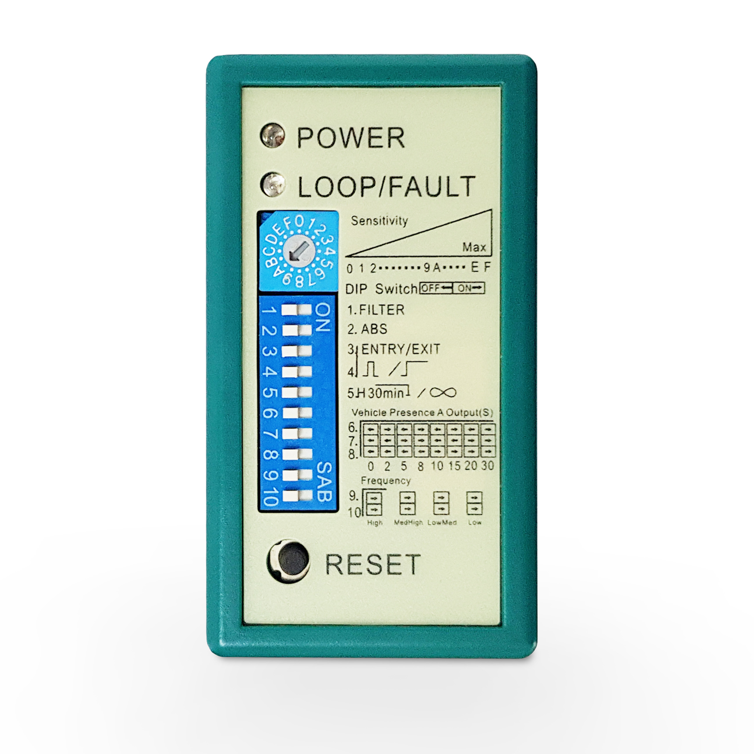 Single Channel Automatic Gate Loop Detector Fault Diagnosis Safety Loop ...