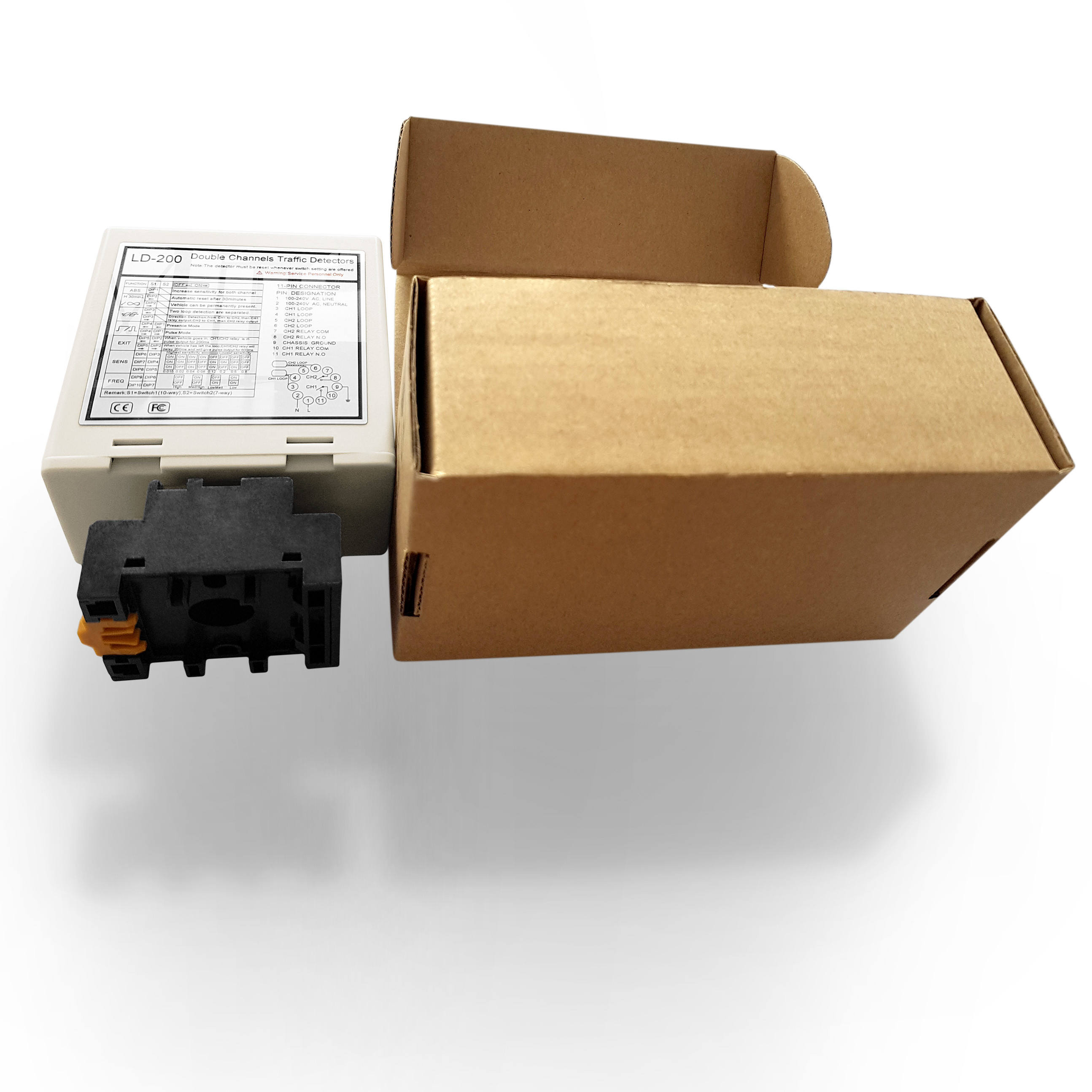 Over Height Vehicle Detection Loop Detector For Access Control 15-2000 ...