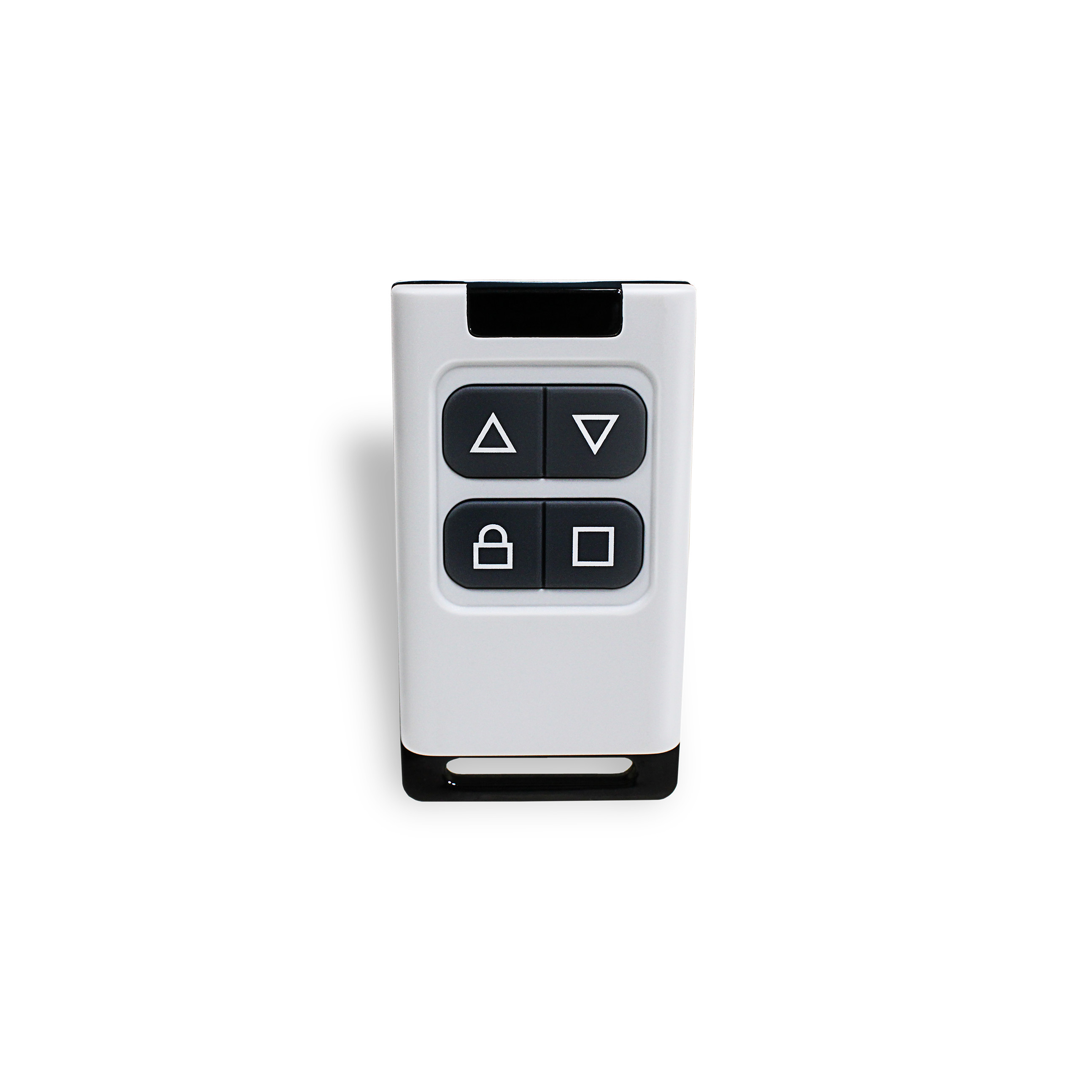 RB43-4K White Auto gate remote control 433MHz Open Close Stop Lock 30m