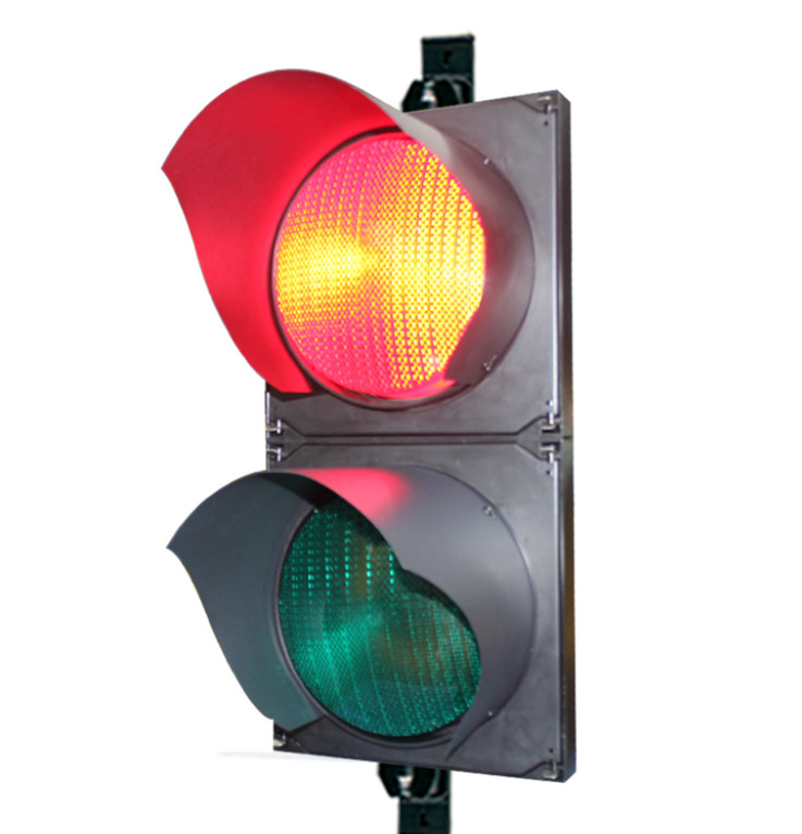 JD312HF-C LED 2 Light Traffic Signal For Pedestrian Low Power Consumption
