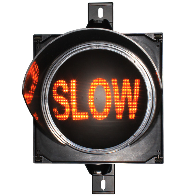 JD112HSL Letter Custom Traffic Light Traffic Signal For Road Safety