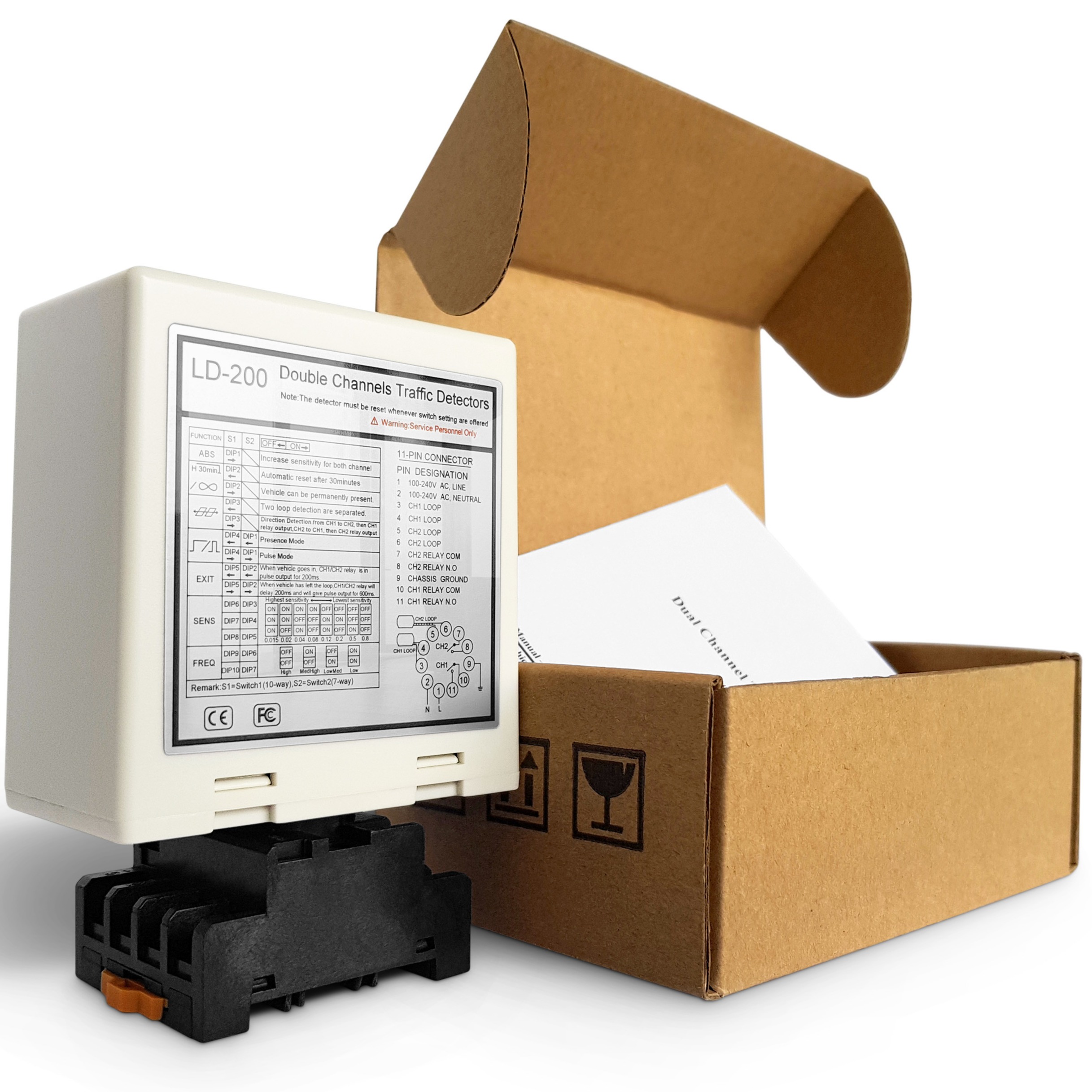 Dual Channel Loop Detector | Direction Detection & High Sensitivity ...