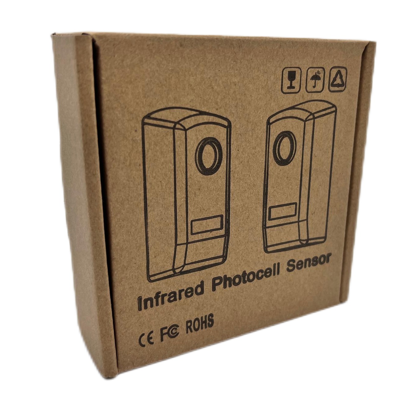 Boom Barrier Safety Sensor | Anti-Strong Sunlight IR Photocell for ...
